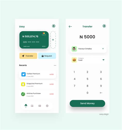 Mobile Dashboard Design On Behance