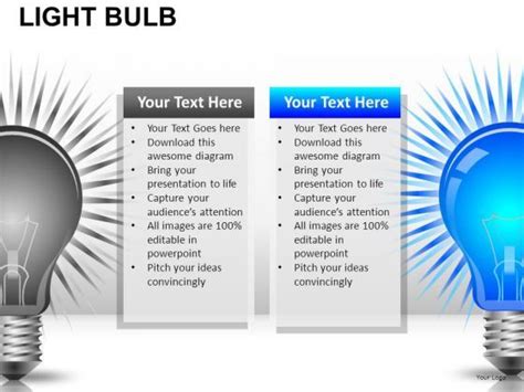 Innovation Light Bulb PowerPoint Slides And Ppt Diagram Templates