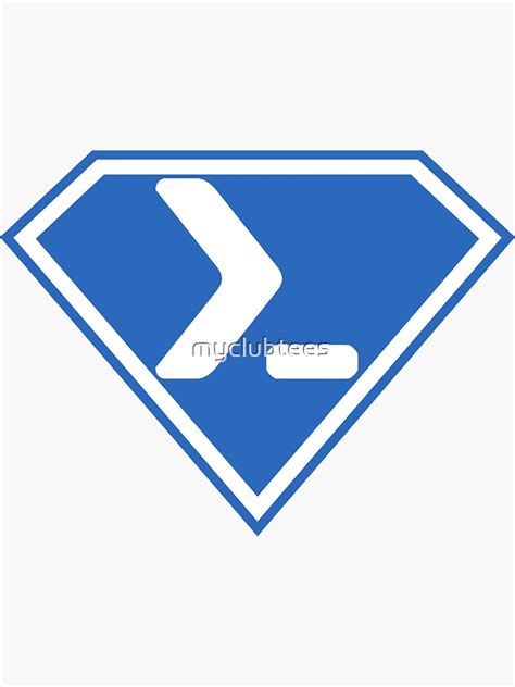 Powershell Diamond Sticker For Sale By Myclubtees Redbubble