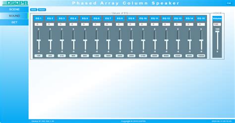 Dsppa Phased Array Column Speaker Guangzhou Dsppa Audio Co Ltd