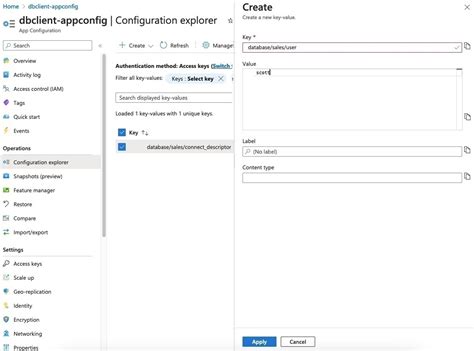 Configuring Naming Methods