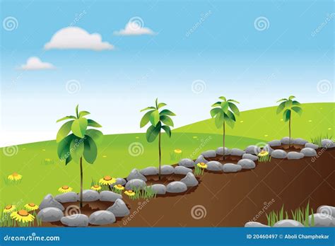 Tree Plantation Stock Illustrations Tree Plantation Stock Illustrations Vectors