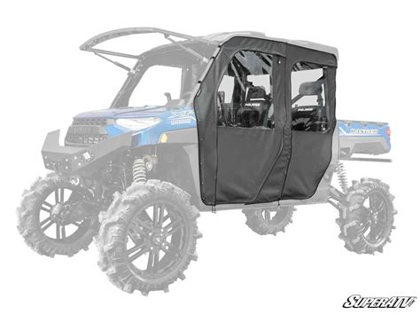 Super Atv Polaris Ranger 1000 Crew Soft Cab Enclosure Doors Utv Canada