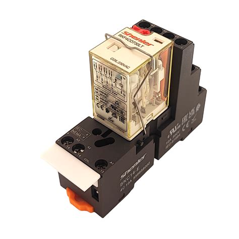 Реле интерфейсное в сборе RKF-4LT-230AC-SC, контакты: 4CO (AgSnO2), ток ...