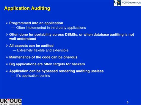 Ppt Auditing Techniques For Oracle Database 11g Powerpoint Presentation Id 3477400