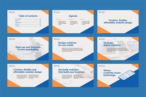 Web And Mobile App Development Powerpoint Presentation Behance