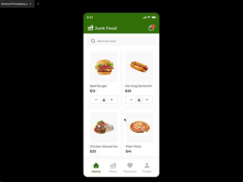 advanced prototyping using local variables by ennie keston on dribbble