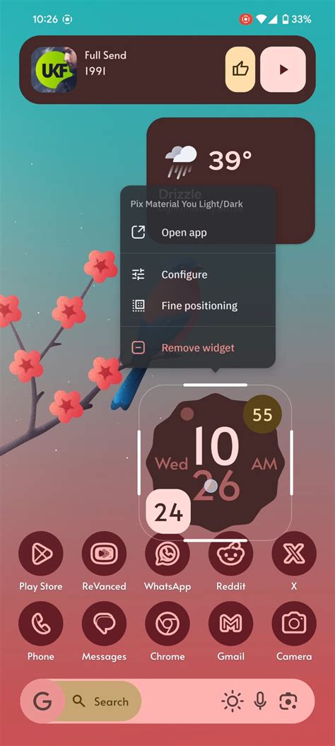 Could We Get A Solution For When We Reposition Widgets That Have Been