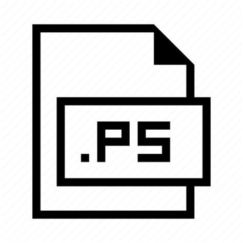 Document Extension File Format Ps Icon