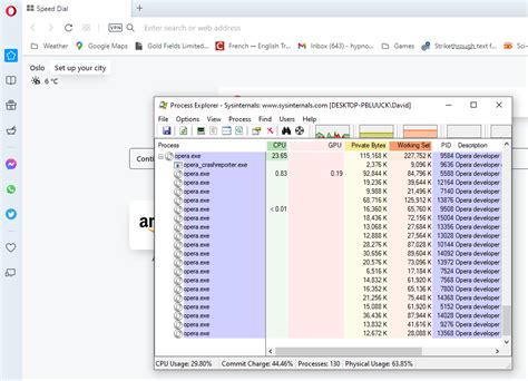 The High CPU RAM ETC Usage Topic Opera Forums