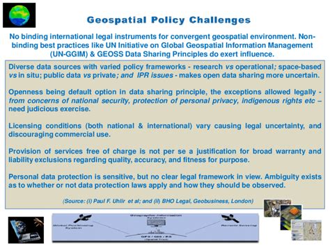 Policy Challenges In A Convergent Geo Spatial Domain Download
