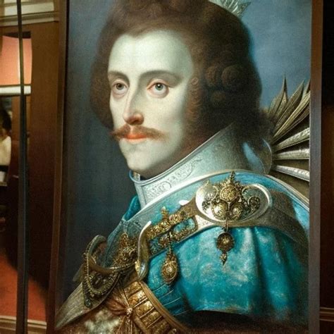 Ai Art Generator David Bowi As King