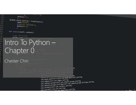 Intro To Python Lab Setup Ppt
