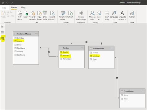 Powerbi How To Use 3 Different Table Relationship In Power Bi Stack Overflow