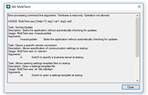 Trying To Open The Termbase Microsoft Terminology Collection Germany Which I Downloaded From