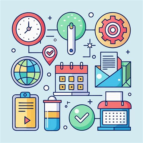 Manage Tasks Schedule Projects With Efficiency And Success Premium Ai Generated Vector