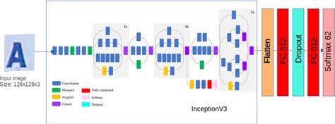 model 2 pre trained inceptionv3 [23] download scientific diagram