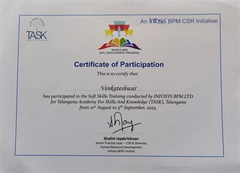 Jakka Venkateshwar On Linkedin Infosys Softskills Professionaldevelopment