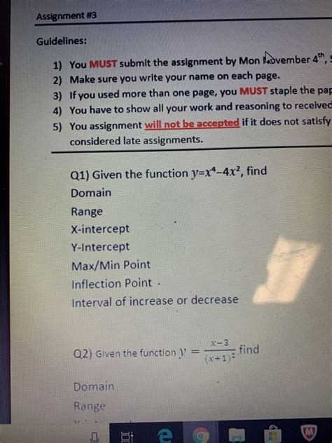 Solved Assignment 3 Guidelines 1 You Must Submit The