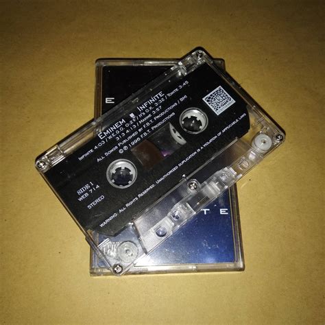 Eminem Infinite Cassette Tape Etsy