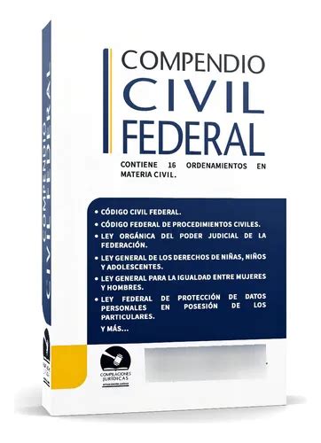Compendio Civil Federal Código Civil Federal De H Greso De La Unión