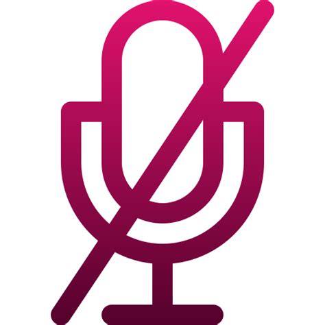 No Microphone Free Interface Icons