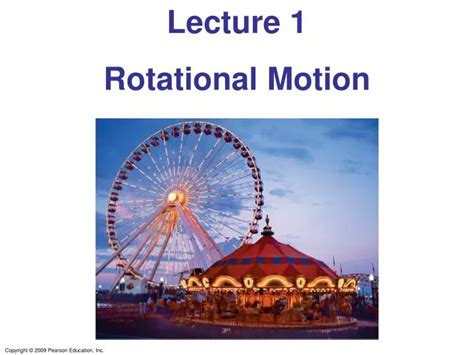 PPT Lecture 1 Rotational Motion PowerPoint Presentation Free Download ID 2634991