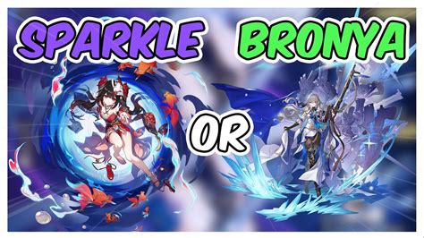 Sparkle Vs Bronya Whos Better Ft Jingliu Quick Damage Comparison