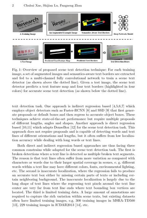 Accurate Scene Text Detection Through Border Semantics Awareness And