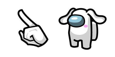Among Us Sanrio Cinnamoroll Character Cursor Custom Cursor