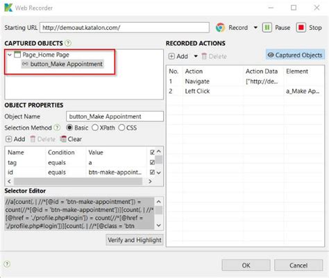 Creating Test Cases Using Record And Playback Software Testing Class