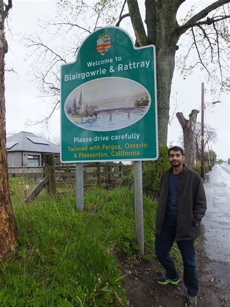 Here Is Mihir Visiting The Town Of Rattray In Scotland From Where Captain Thomas Rattray