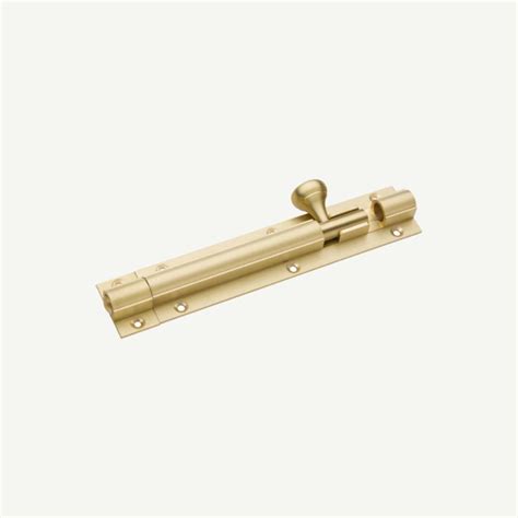 Barrel Bolt Brass 150Mm 6 X 7 8 R C Manubhai Co Pte Ltd