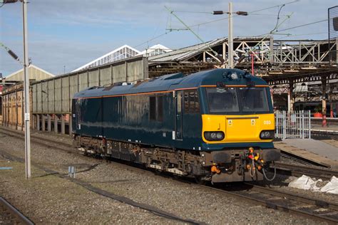 Ex Works Caledonian Class 92 92033 Crewe 17022015 Flickr