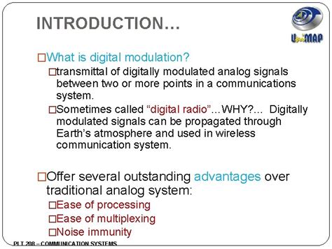 Plt 208 Communication Systems Chapter 4 Digital Modulation
