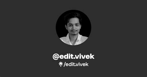 Edit Vivek Linktree