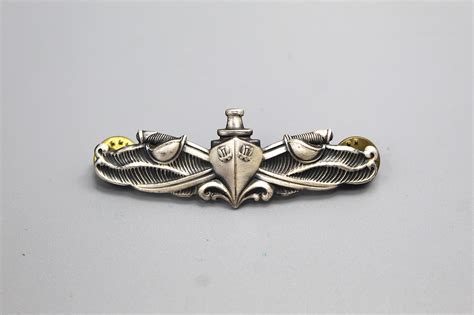 Us Navy Surface Warfare Badge W221 Time Traveler Militaria