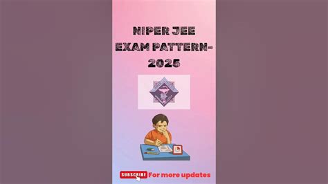 Niper Jee 2025 L Exam Pattern And Preparation Strategy Explained Shorts