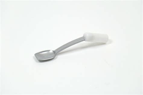 Narrow Flat Front Copolyester Spoon Silver Plastic Neater Solutions Ltd