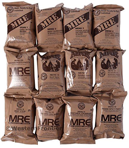 2018 Ultimate Mre Case A And Case B Bundle 24 Meals With 2018