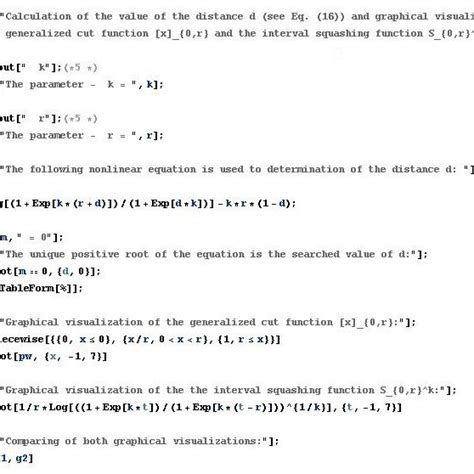 Module In Programming Environment Mathematica Download Scientific