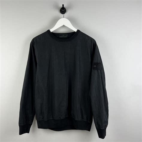 Stone Island Ghost Canvas Jumper Lightweight Depop