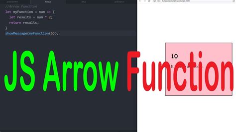 JAVASCRIPT TUTORIALS ARROW FUNCTIONS 25 YouTube