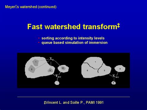Fast Watershed Transform