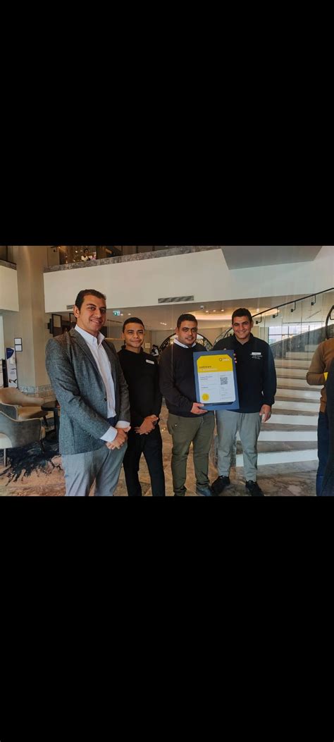 ahmed hegazy on linkedin cristal certificate food safety