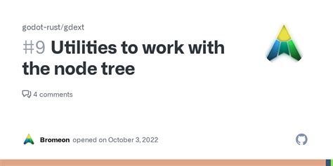 Utilities To Work With The Node Tree Issue Godot Rust Gdext GitHub
