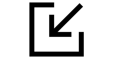 Navigation Move Movement Arrow Direction Pointer Import Down Left Free