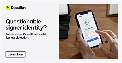 Introducing Liveness Detection For Id Verification An Enhancement To Docusign Id Verification