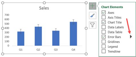 How To Add Error Bars In Excel Horizontal Vertical Custom