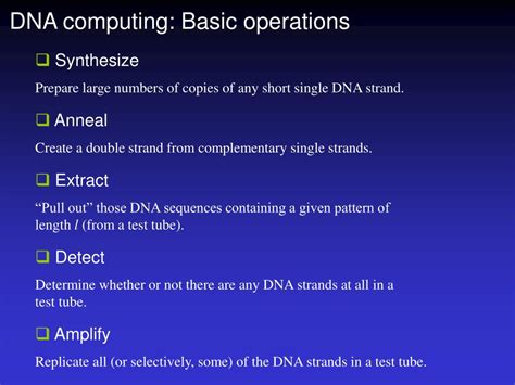 Ppt Dna Computing Powerpoint Presentation Free Download Id3829003